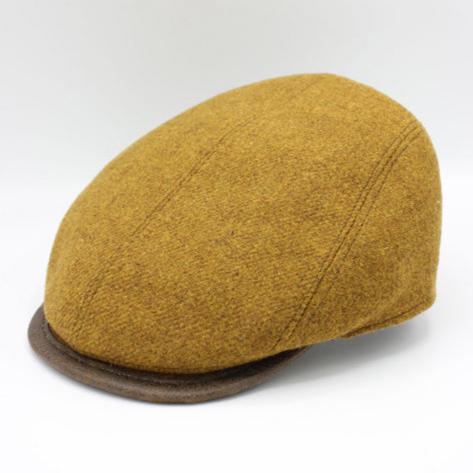 The "First Class Mustard" Flat Cap by Hologramme Paris – FunkyBrims