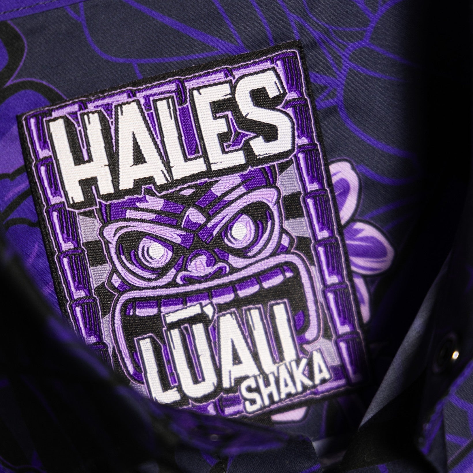 Purple Luau Shaka Shirt | Hales Legendary Flannels Limited Edition ...