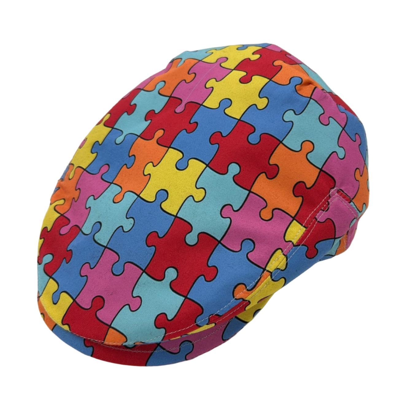 FunkyBrims x Pinhead Pins Autism Awareness Flat Cap – Made in Italy