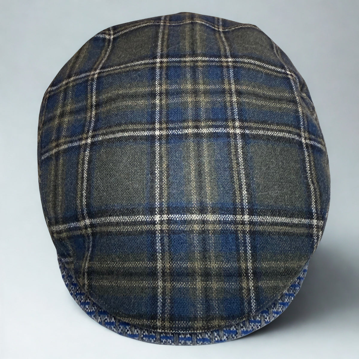 Michelangelo Plaid Flat Cap | Masterpiece Collection | FunkyBrims